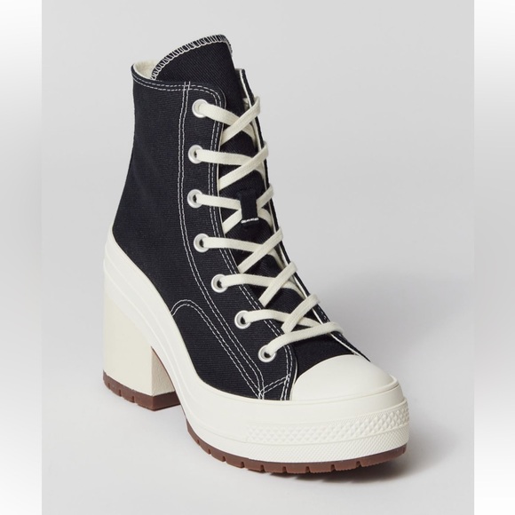 Converse | Shoes | Converse Chuck 7 De Luxe Heeled Sneakers Shoes Lace ...